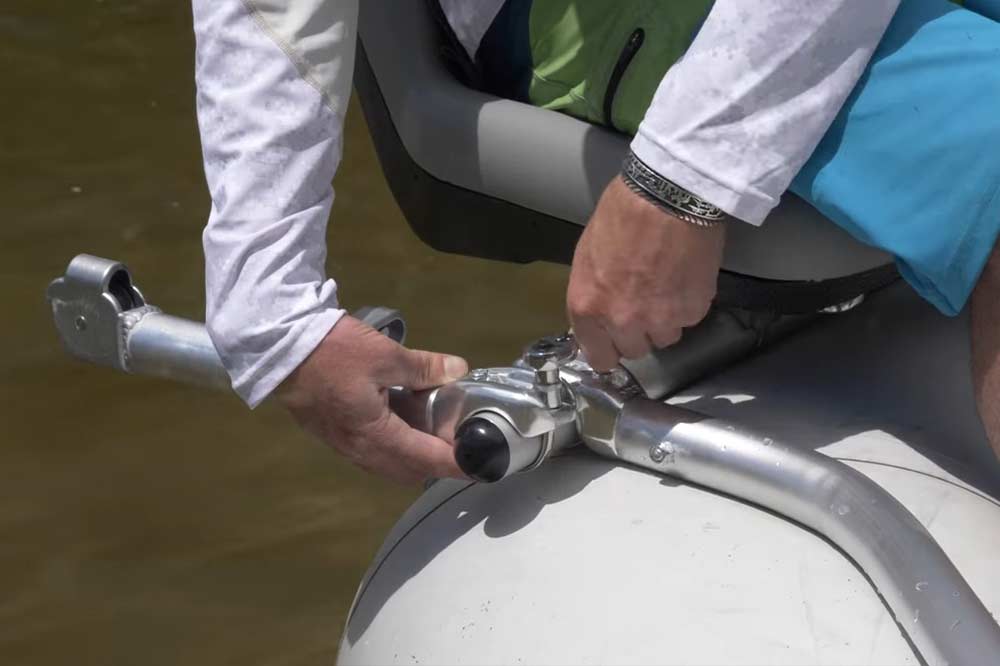 Adjust an NRS Raft Frame Anchor System
